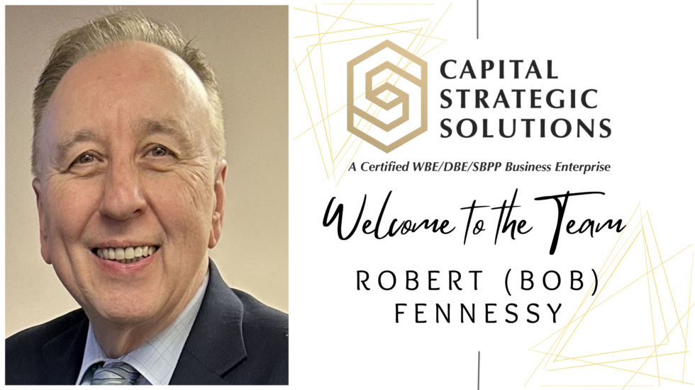 Welcome Aboard! Robert (Bob) Fennessy, Senior Project Manager - Capital ...